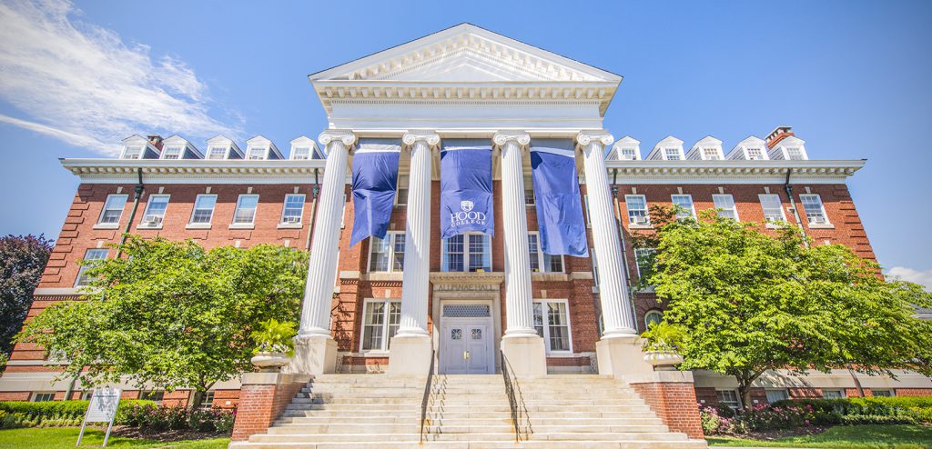 Four Columns of Alumnae Hall – Hood College